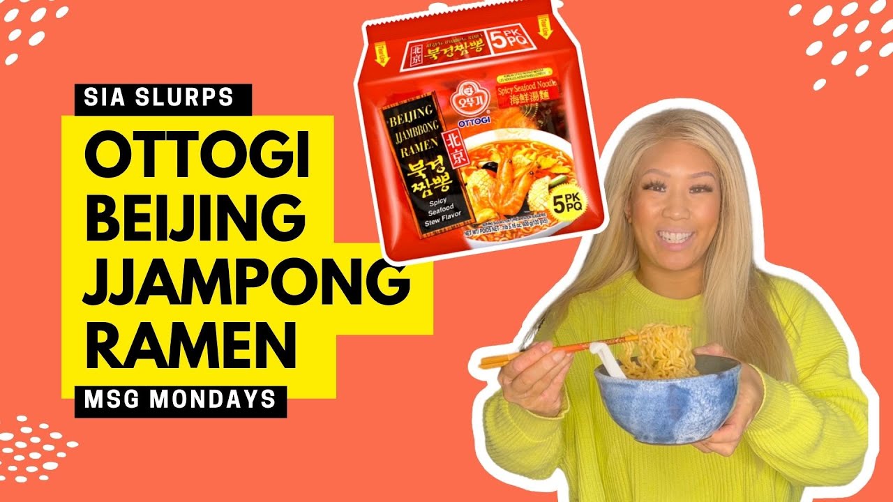 OTTOGI BEIJING JJAMPONG RAMEN - Instant Noodle/Ramen Review! - YouTube