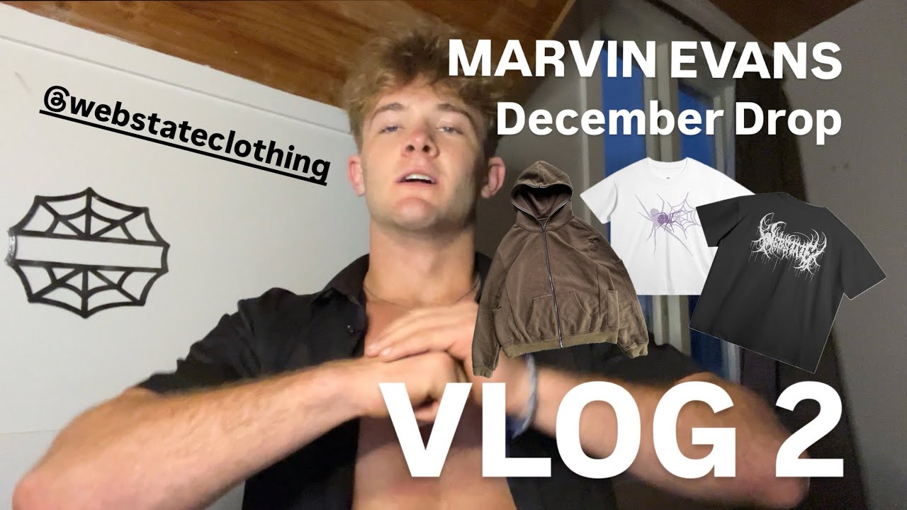 Dropping New Stuff For My Clothing Brand | Marvin Evans Vlogs #2 - YouTube