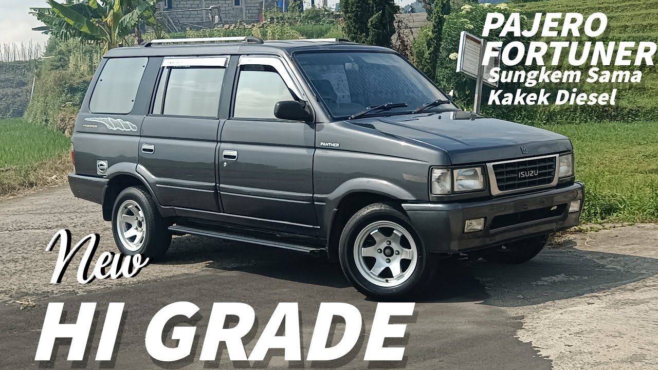 Isuzu Panther New Hi Grade 2000 Antik, generasi terakhir kotak, pajero Fortuner sungkem. - YouTube