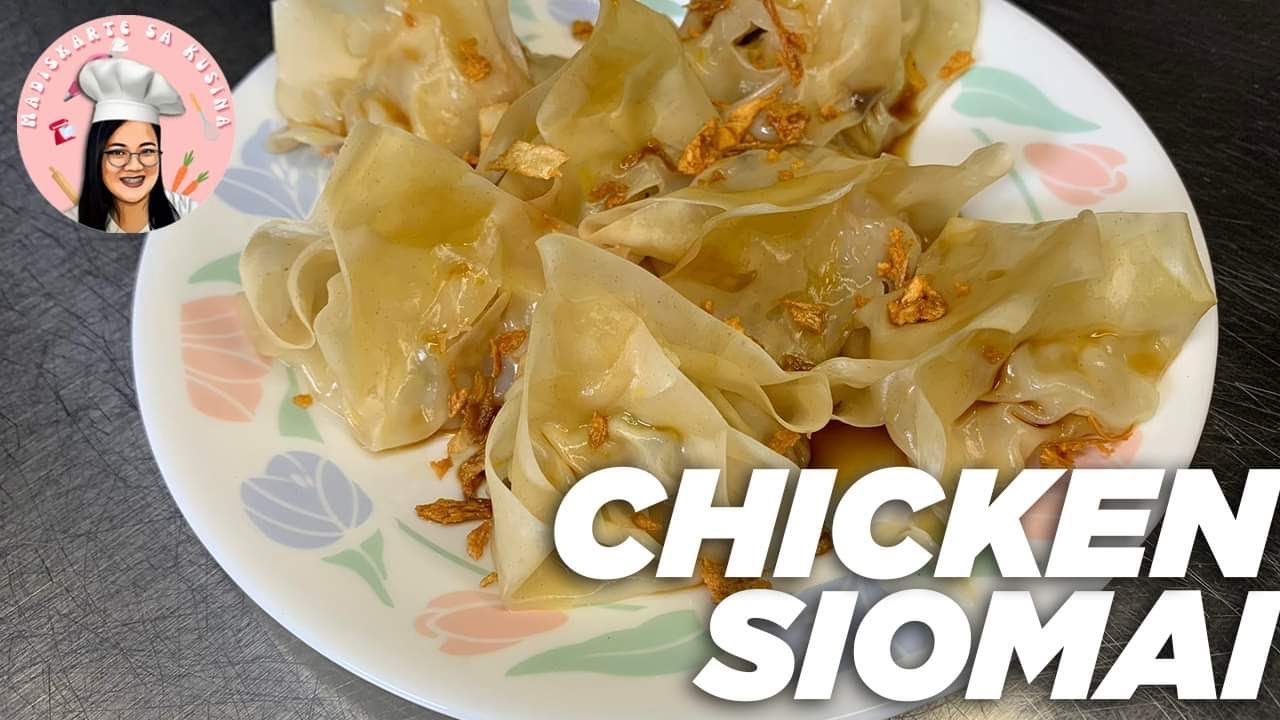 HOW TO MAKE CHICKEN SIOMAI | CHICKEN SIOMAI RECIPE | SIOMAI RECIPE ...