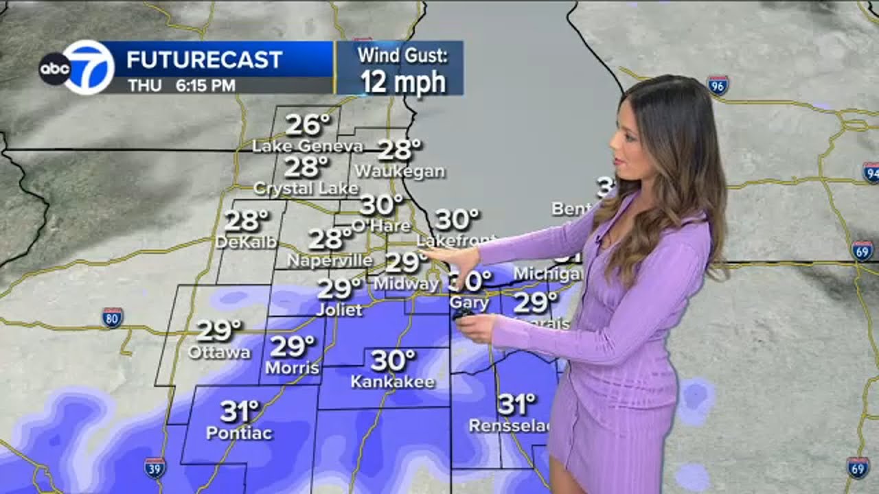 LIVE: Snow radar around Chicago - YouTube