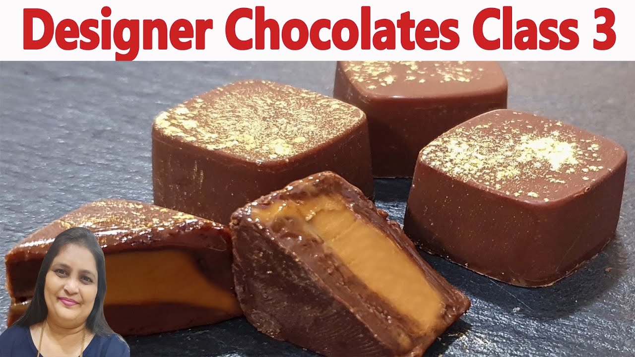 Designer Chocolate Class 3 | Manisha Bharani Kitchen - YouTube