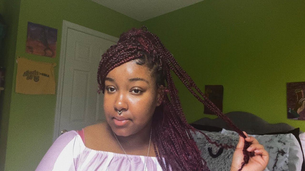 Bohemian Braids Over 5 Month Old Locs - YouTube