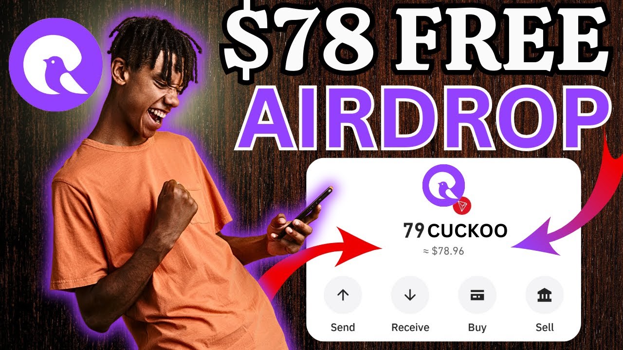 Free $78 Cuckoo Instant Crypto Airdrop | Cuckoo Airdrop withdrawal | Cuckoo Network Airdrop ...