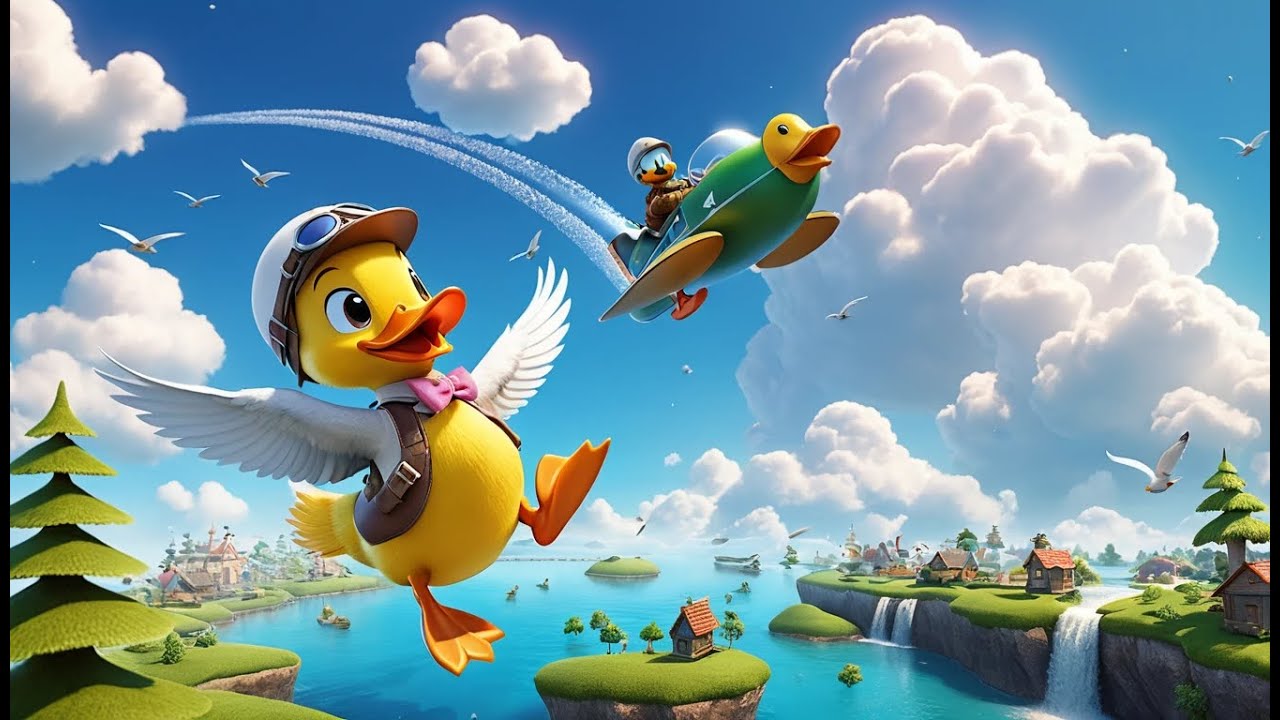 Ducky Flappy Wings Go Flap Flap Flap | Fun Duck Dance Song for Toddlers ...