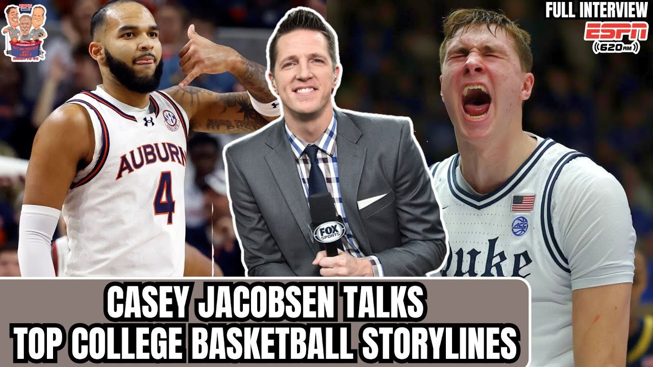 FS1 CBB Analyst Casey Jacobsen talks Broome vs Flagg, Bobby Hurley's ...