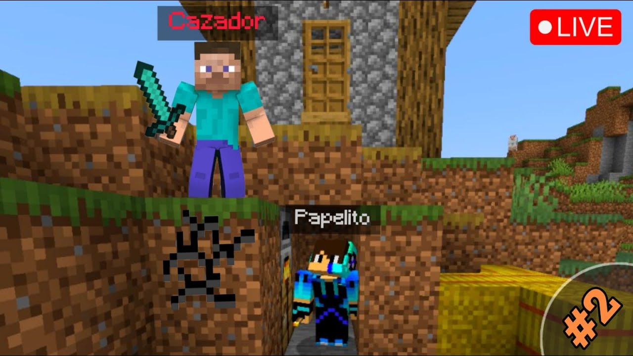 Papelito VS Cazador #2 (¿Lo Logré?) 🔴EN VIVO - YouTube