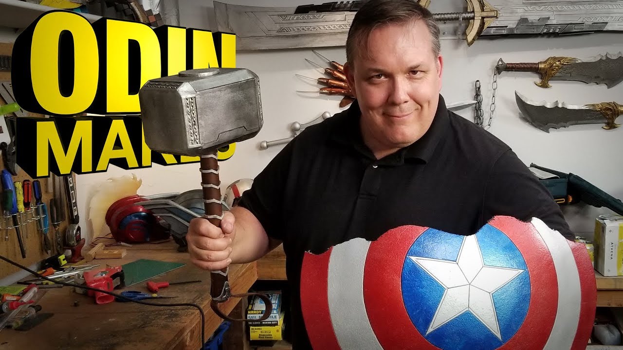 Odin Makes: Captain America's Broken Shield from Avengers: Endgame ...