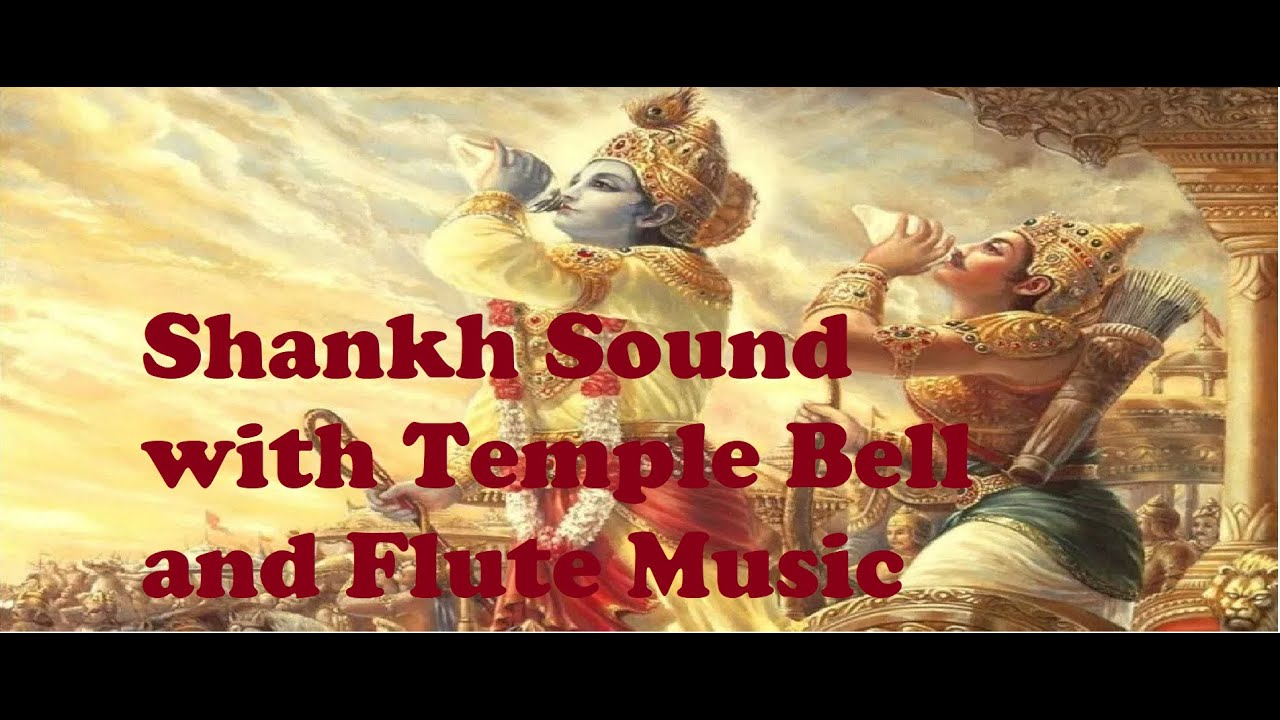 Shankh Sound | Shankh Dhwani | Temple Bell | Flute Music | Positive ...