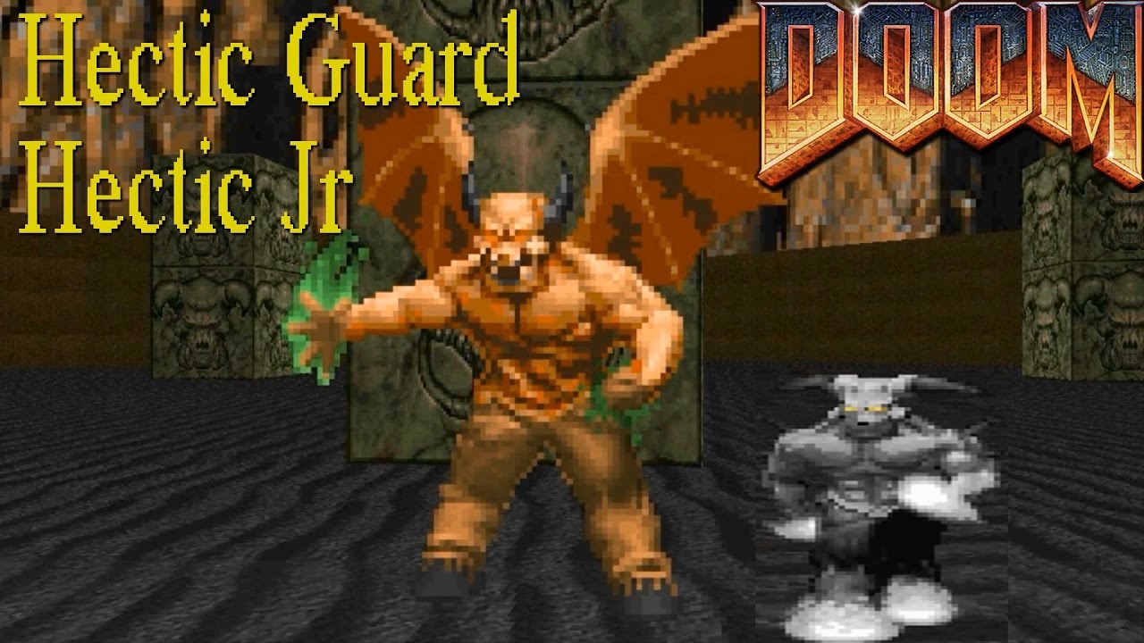 The Ultimate Doom - Boss: Hectic Guard y Hectic Jr - YouTube