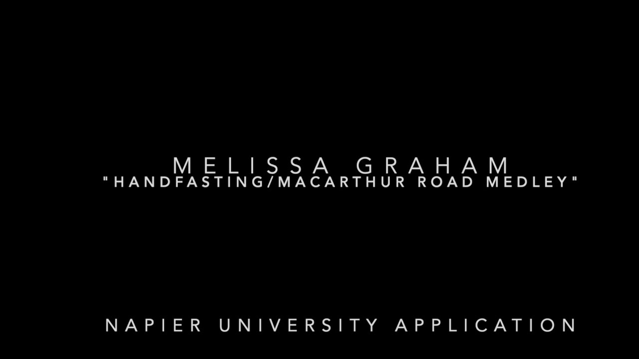 Melissa Graham playing violin “Handfasting/MacArthur Road” Medley - YouTube