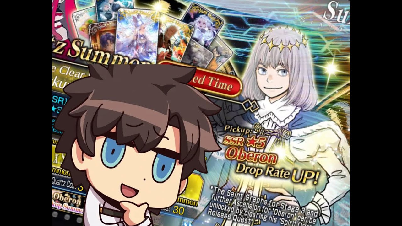 This Oberon Banner Came Out of Nowhere | Oberon Pickup Summon Banner | FGO NA - YouTube