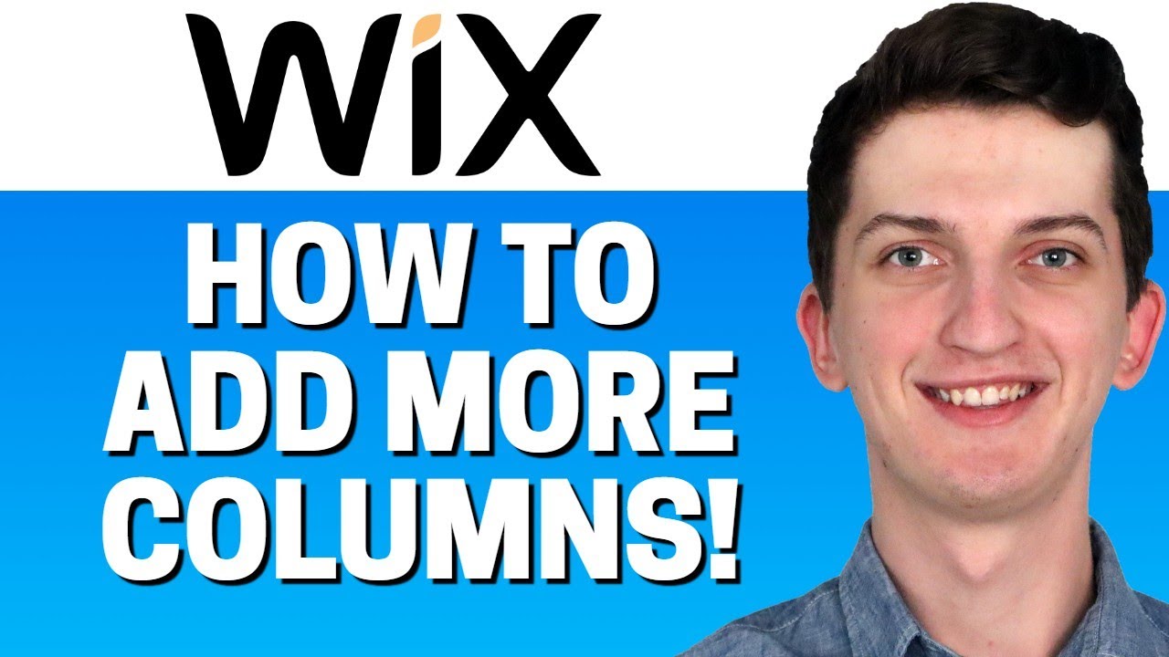 How To Add More Columns In Wix YouTube How To Add More Columns In Wix YouTube