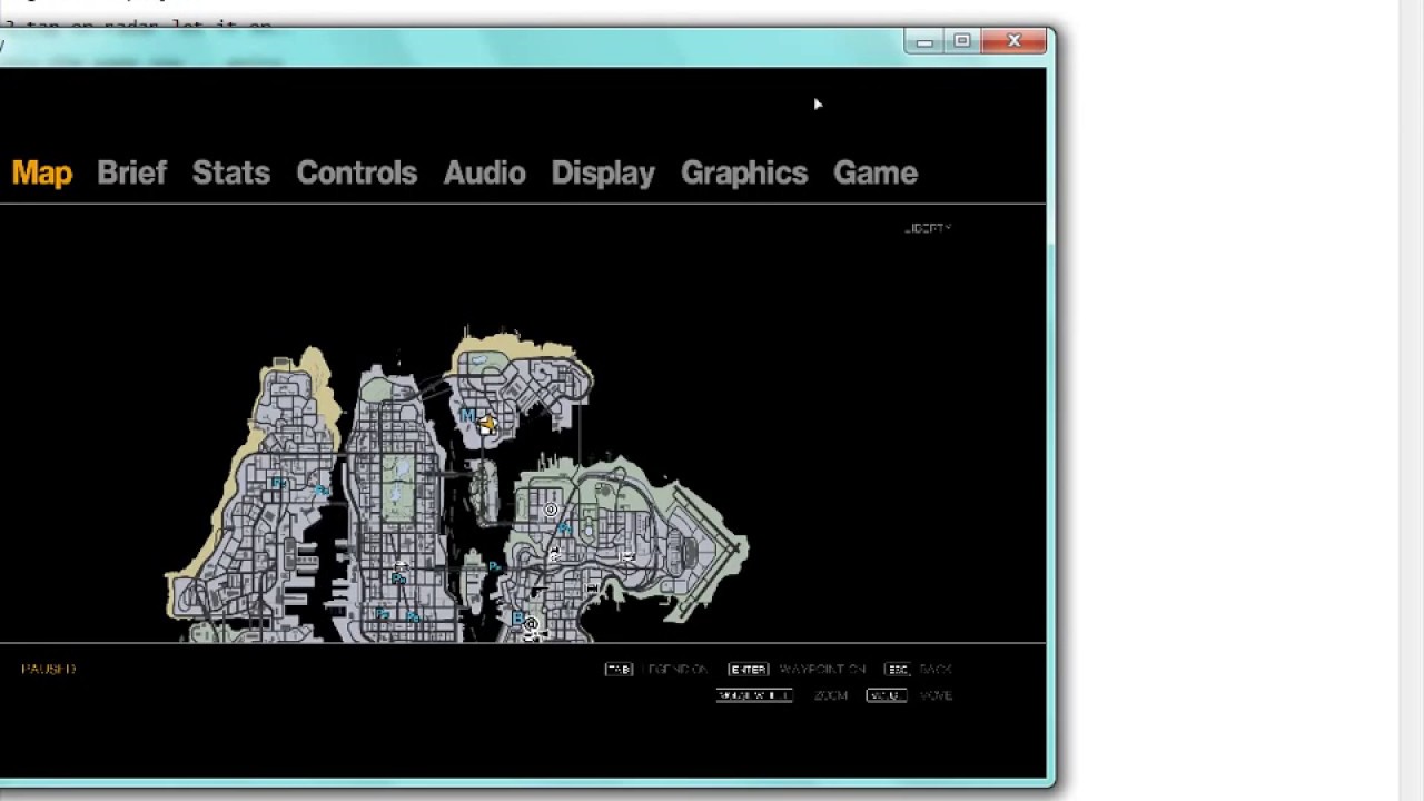 how to fix GTA IV minimap doesn't show the roads - YouTube