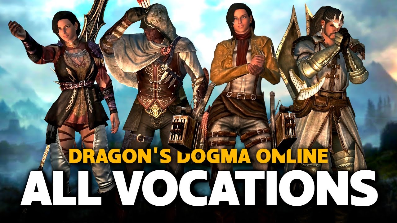 Showcasing Every Dragon's Dogma ONLINE Vocation - YouTube