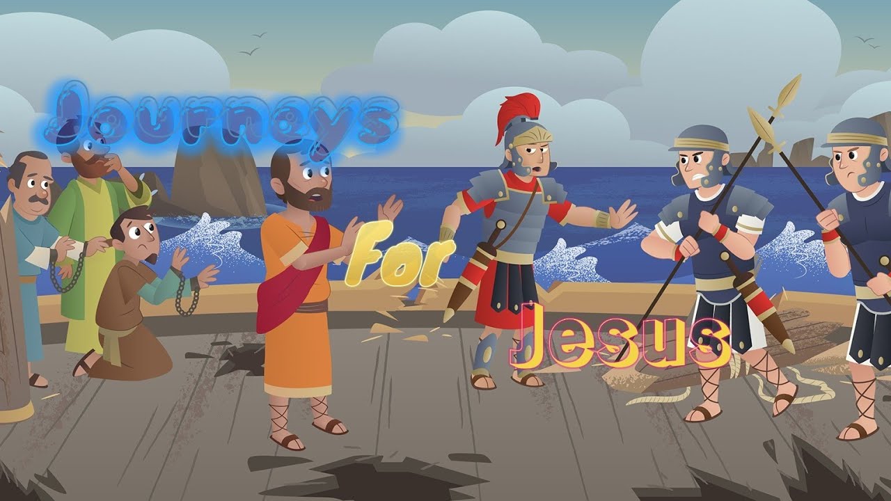 The Bible for Kids|NT| Story 20 - Paul's Journeys(Journeys for Jesus ...
