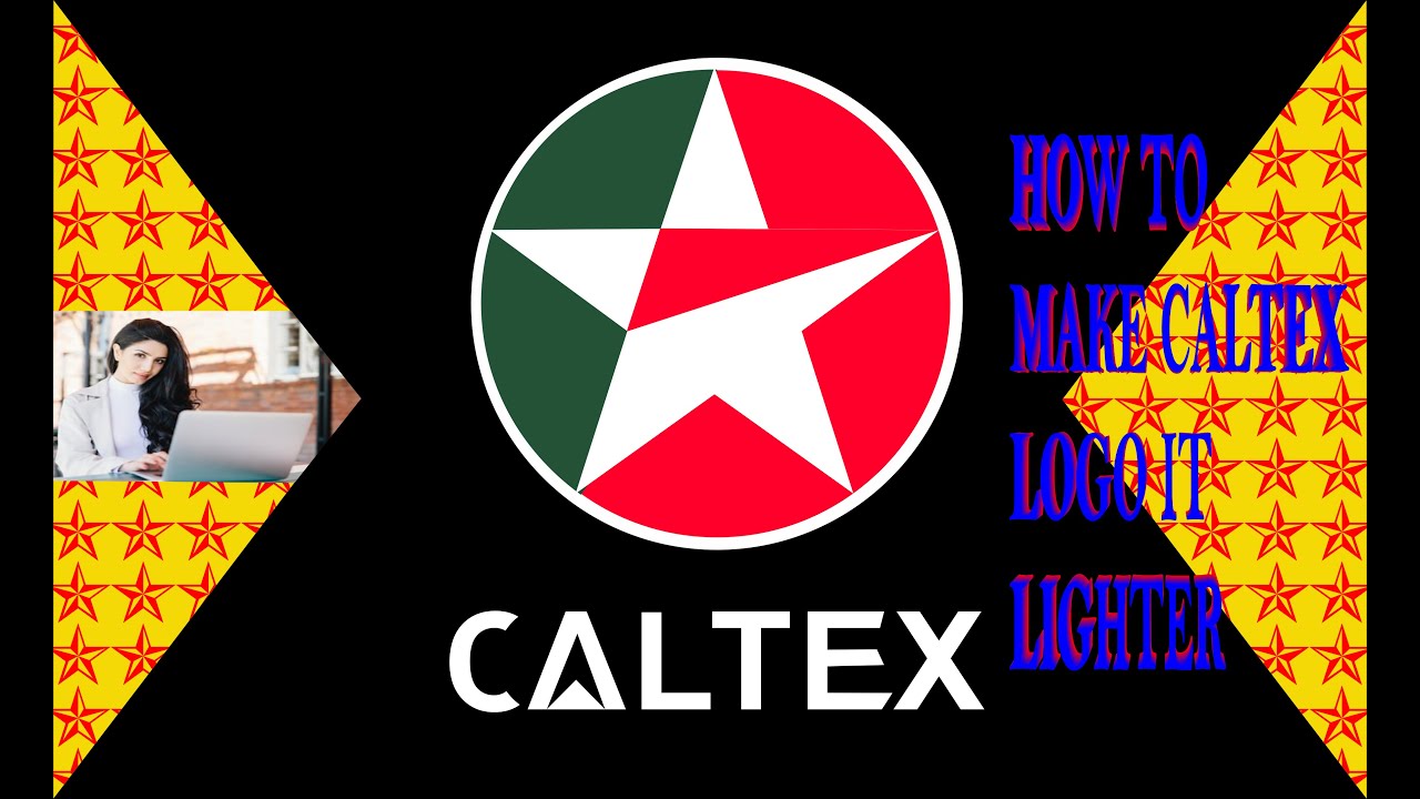HOW TO MAKE CALTEX LOGO - YouTube
