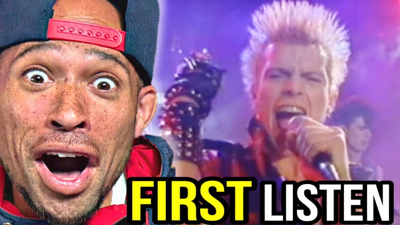 Rapper FIRST reaction to Billy Idol - Rebel Yell! Oh he FREAKY lol ...