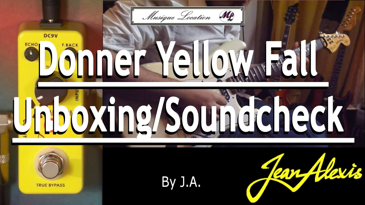 Donner Yellow Fall - Analog Delay : Soundcheck - YouTube