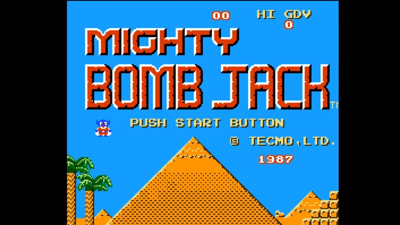 Mighty bomb jack (NES) Gameplay #nes #gameplay - YouTube