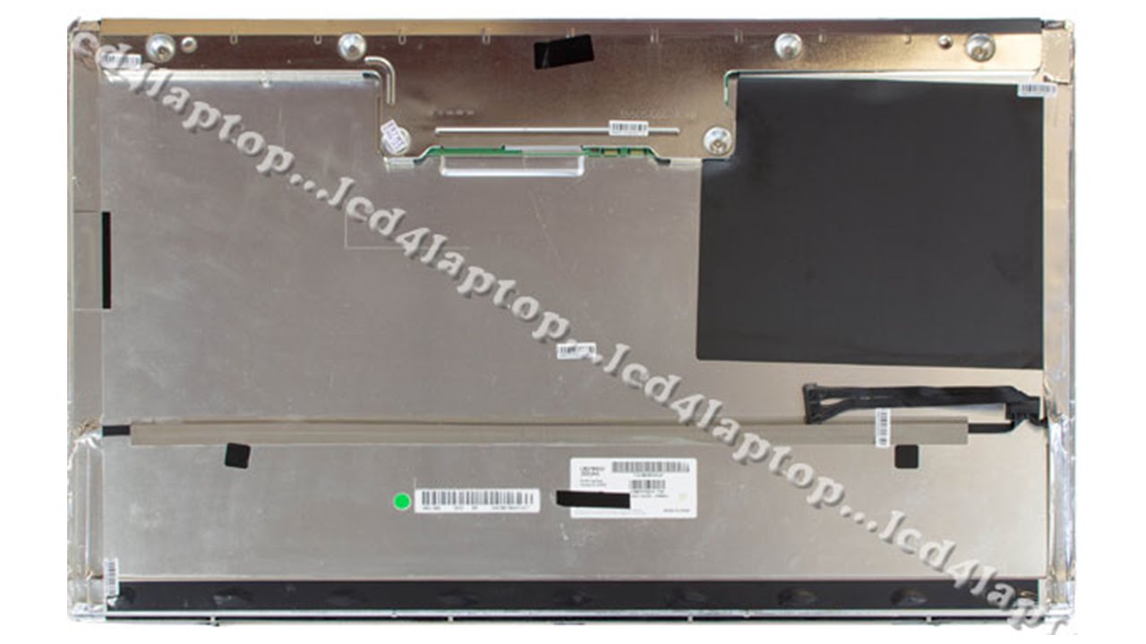 Apple iMac A1312 LCD Screen Panel - YouTube