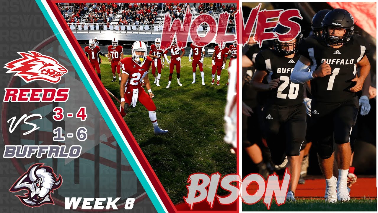Reeds Spring Wolves Football VS The Buffalo Bison - YouTube
