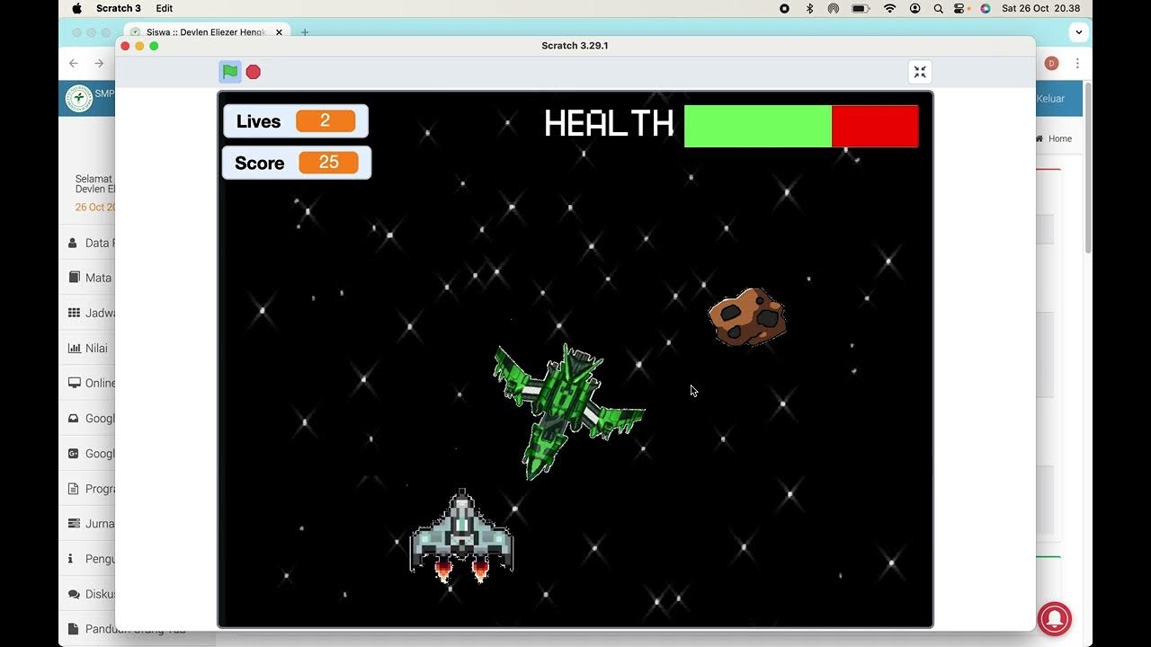 Scratch Game Space Shooter - YouTube