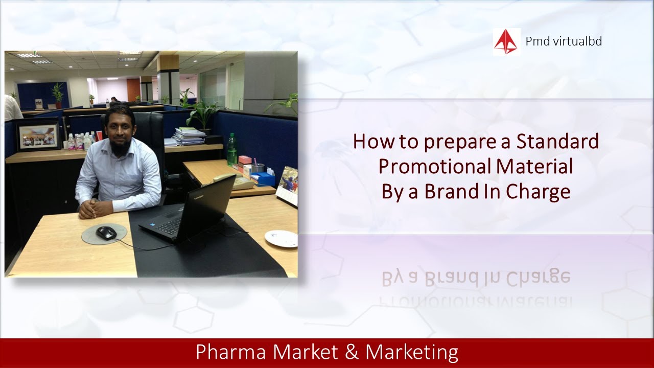 How to Prepare a Standard Promotional Material by a Brand In charge ...