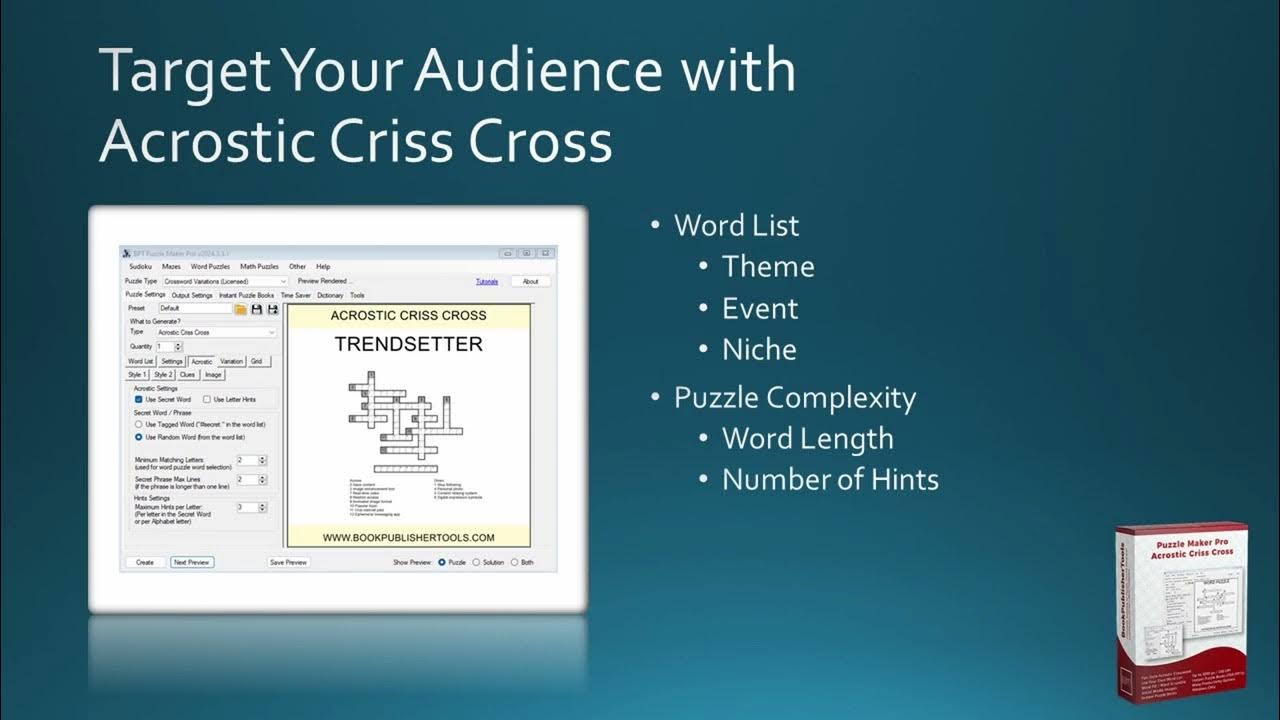 Create fun and engaging Acrostic Criss Cross Puzzles with Puzzle Maker ...
