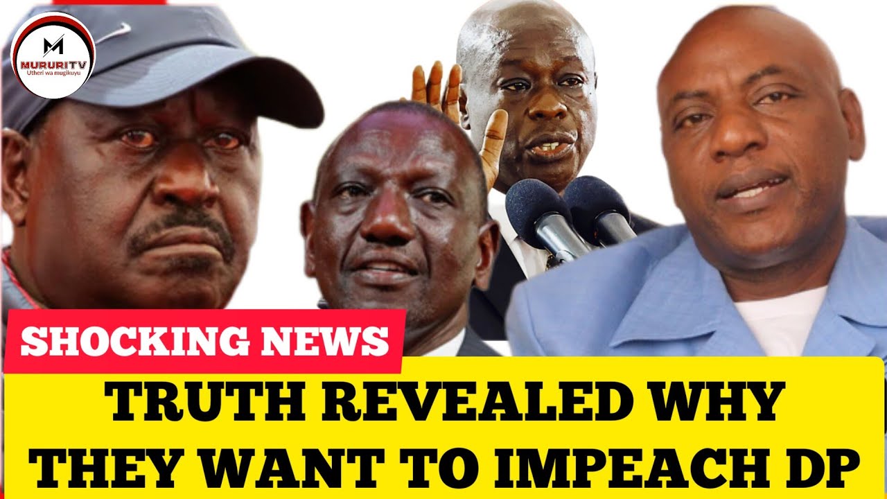 THE DEEP SECRET ON GACHAGUA IMPEACHMENT REVEALED BY NDURA WARUINGE ...