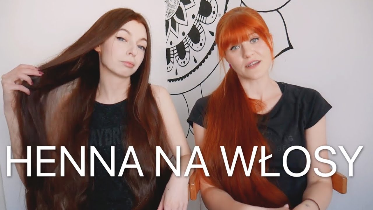 JESTEM RUDA? Henna na włosy z napieknewlosy - YouTube
