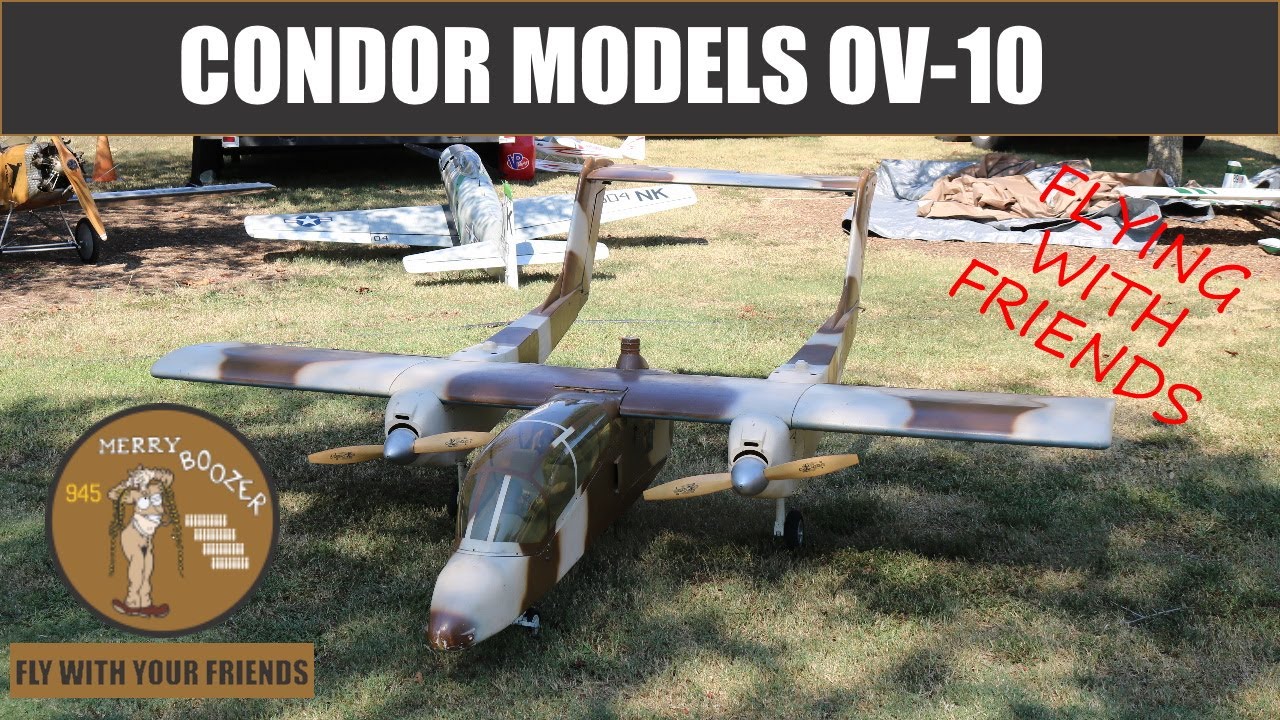 Condor Model OV-10 96" Full Flight at Nall In The Fall - YouTube