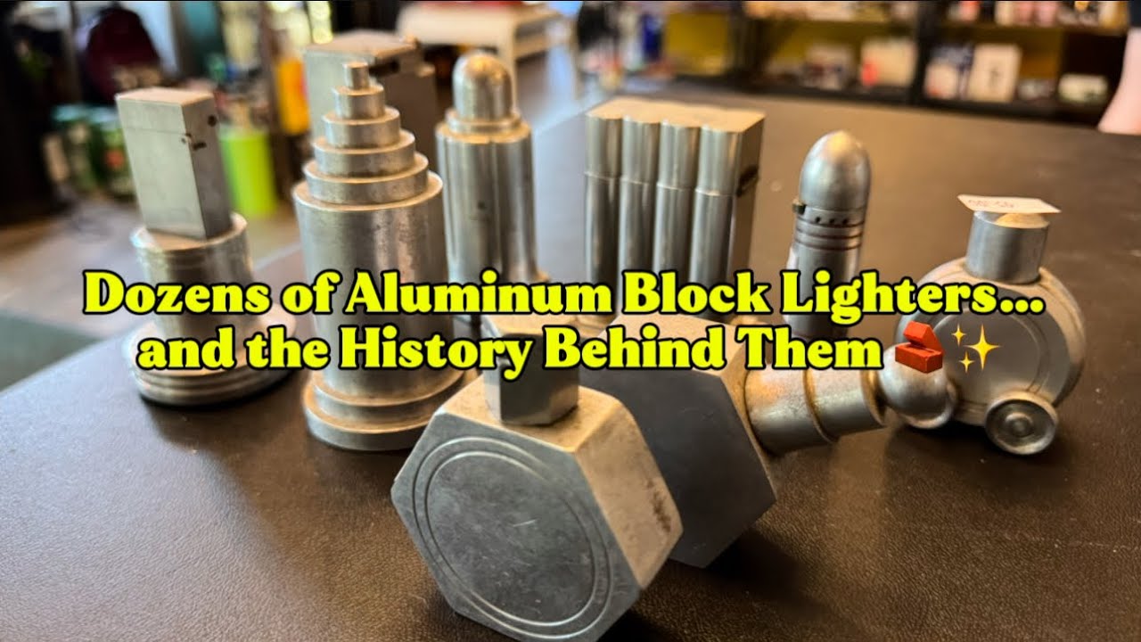Aluminum Block Lighters & the Forgotten Post-War Lighter Boom 💥🧱 - YouTube