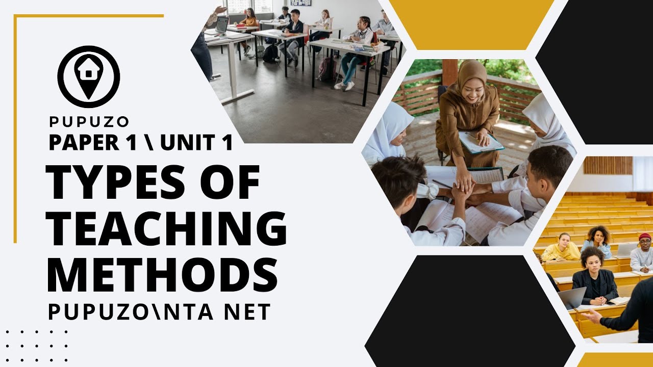 TEACHING METHODS : UGC NTA NET/JRF PAPER 1: Crash Course for Exam ...