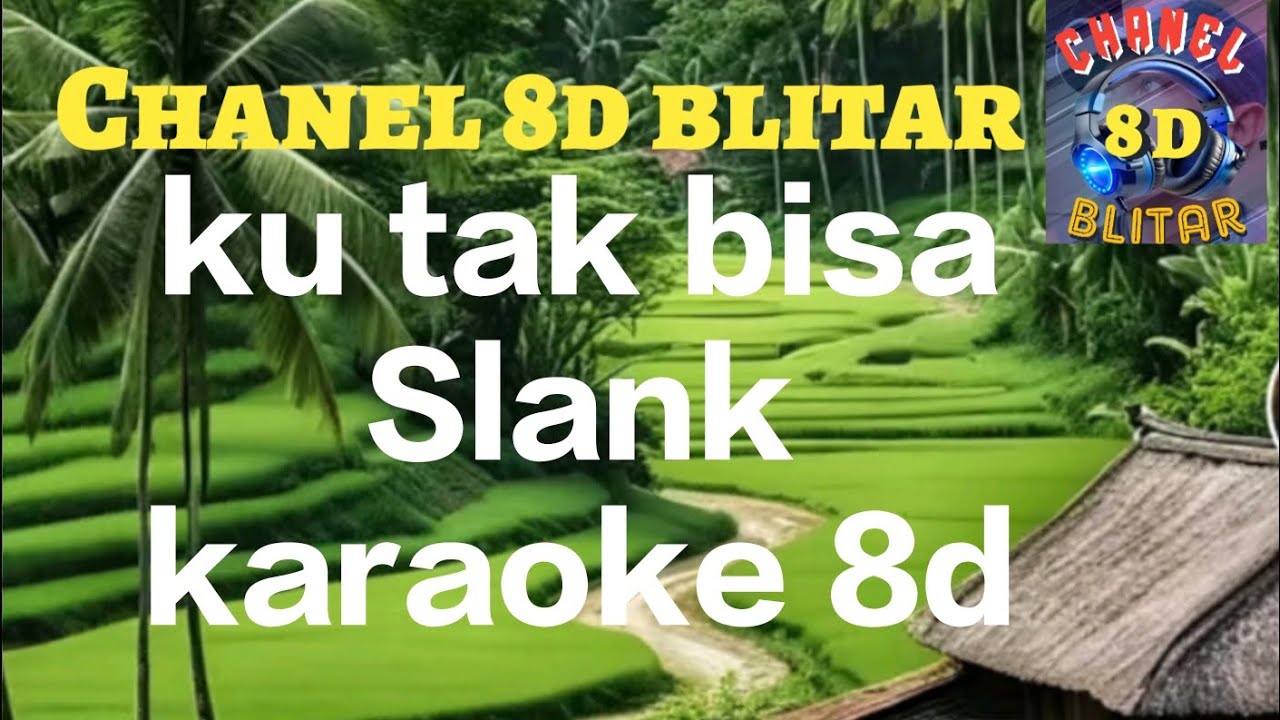 ku tak bisa, slank#karaoke 8d #chanel 8dblitar - YouTube
