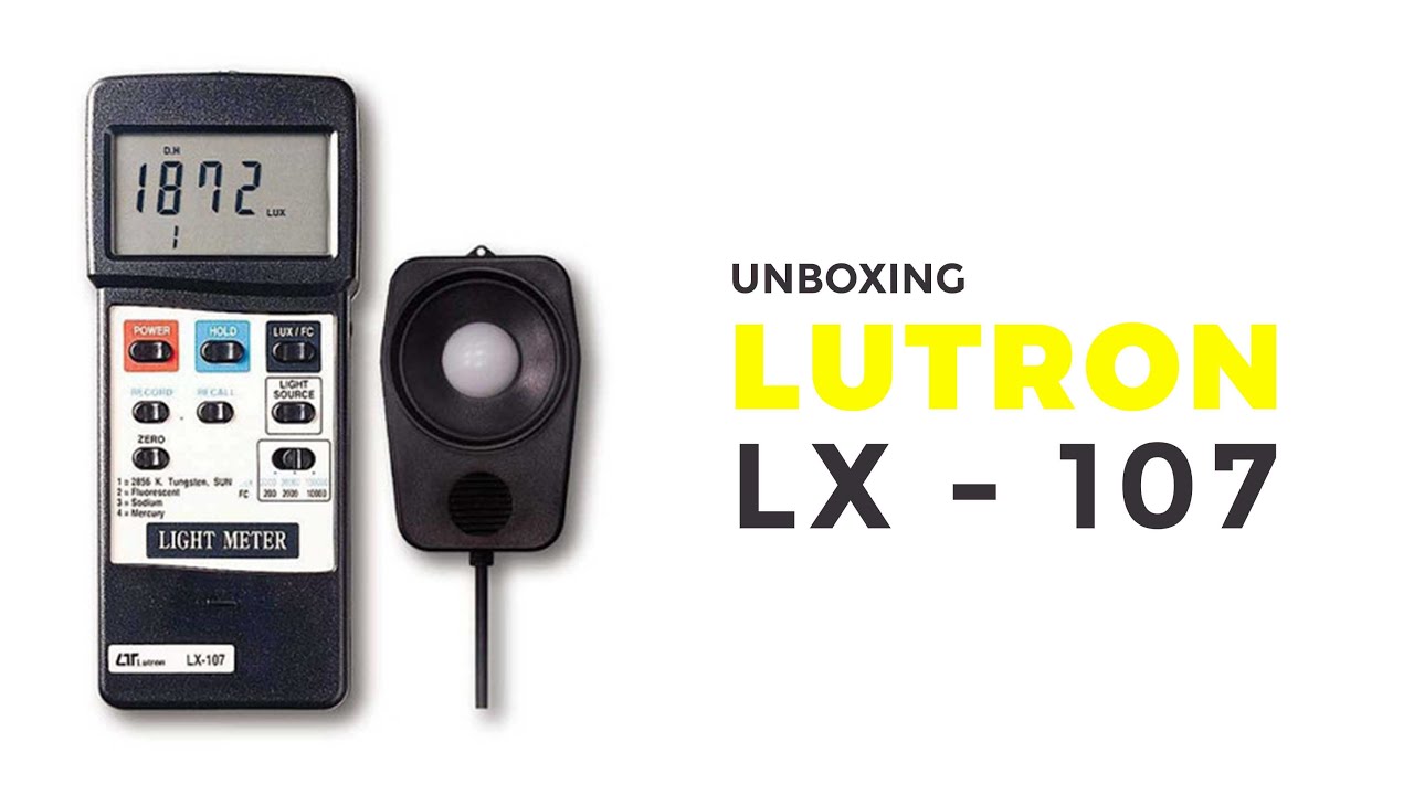 LUTRON LX - 107 | Unboxing Indonesia - YouTube