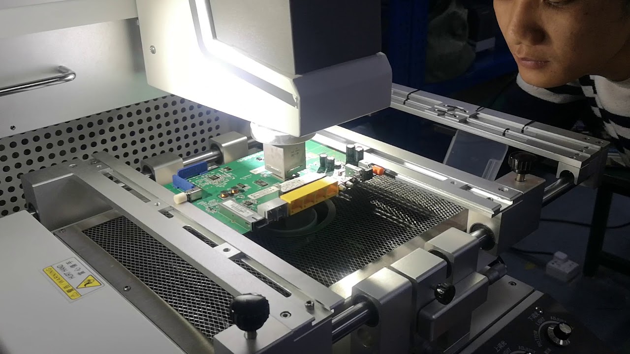 Seamark bga rework station ZM-R7220A desoldering video upgrade zhuomao ...