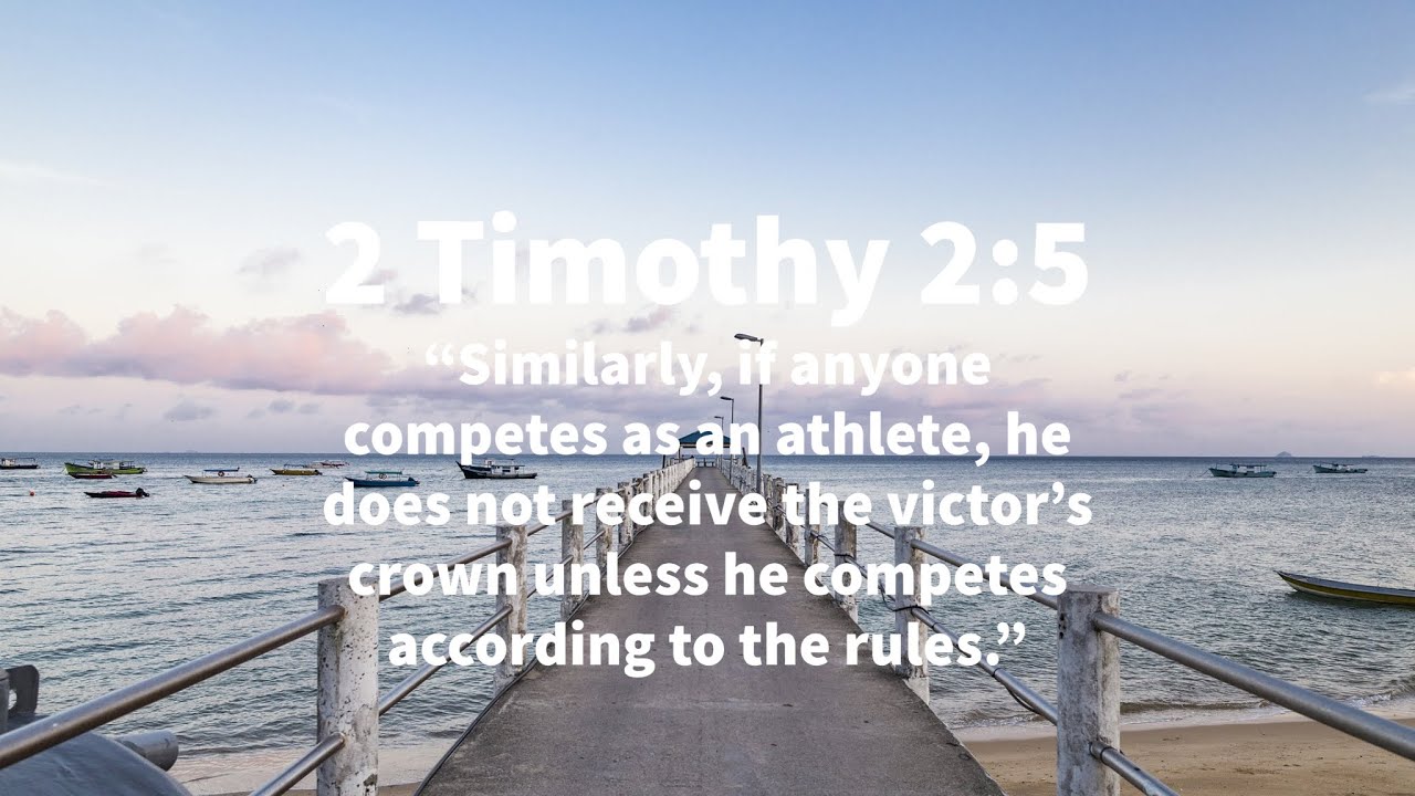 Men Bible Study - 2 Timothy 2:5 - YouTube