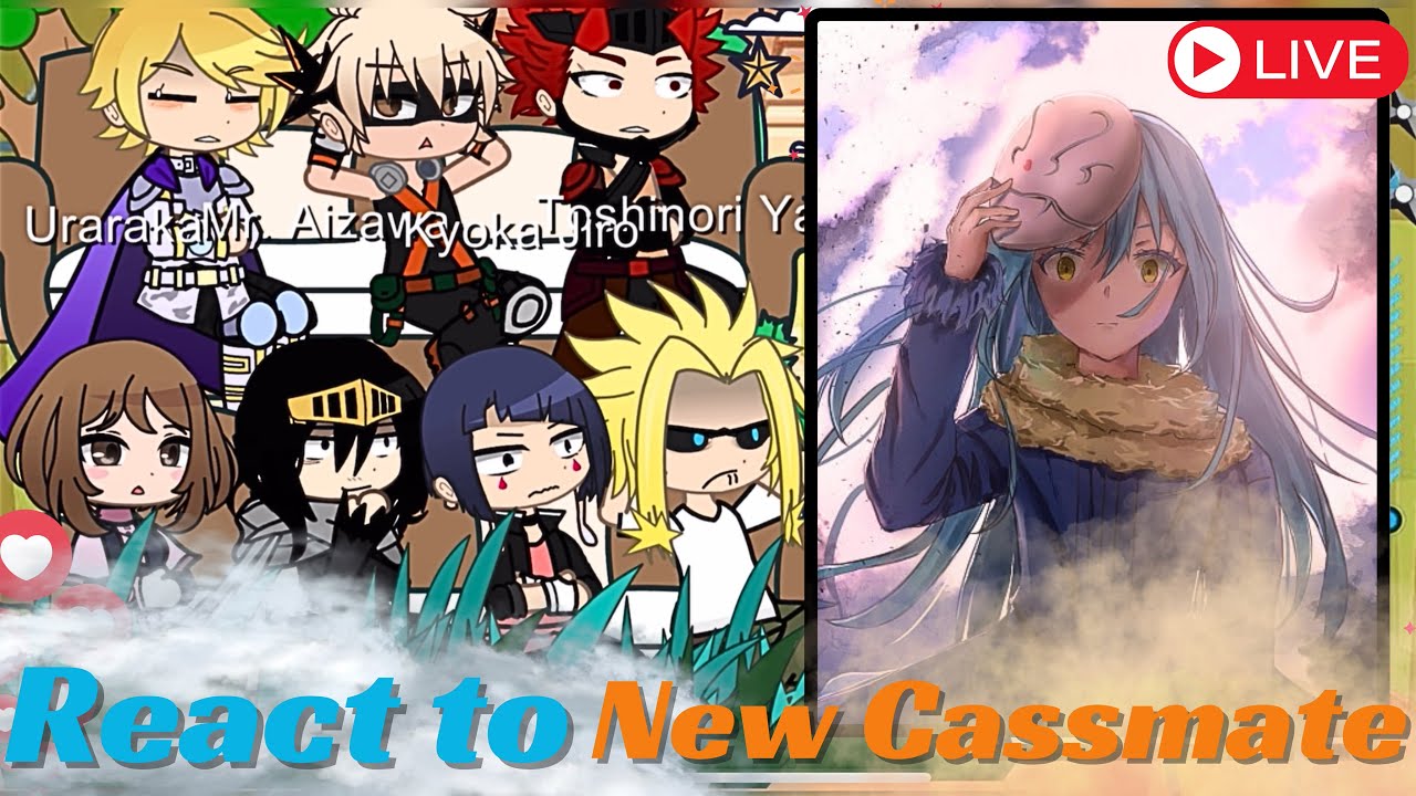MHA BNHA Class 1A react to Rimuru Tempest as new classmate ...
