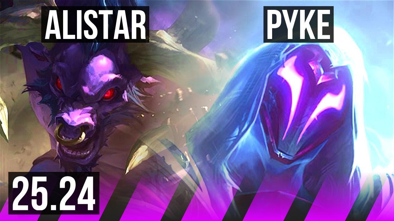 ALISTAR & Kai'Sa vs PYKE & Jhin (SUP) | EUW Master | 25.24 - YouTube