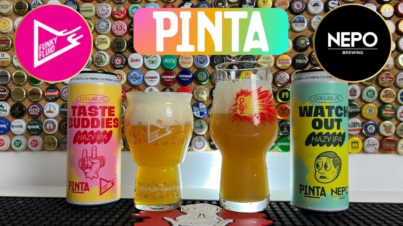 PINTA CollabPL: Taste Buddies & Watch Out - PINTA feat. Funky Fluid & NEPO Brewing - YouTube