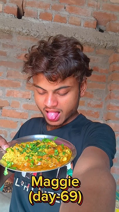 Aaj Maggie bnai😝 #minivlog #vlog #shortvideo #viralvideo #funny #trending #ytshorts #maggi #food ...