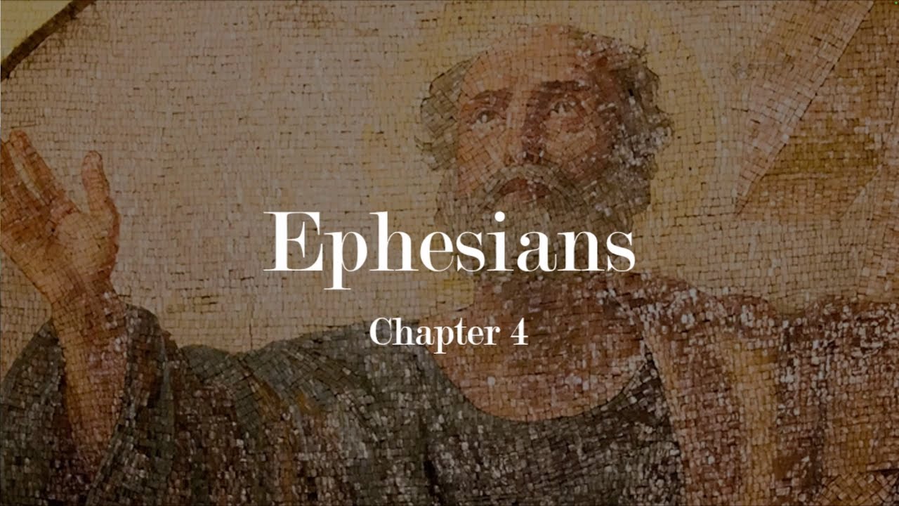 Ephesians Bible study, Chapter 4, John Wright - YouTube
