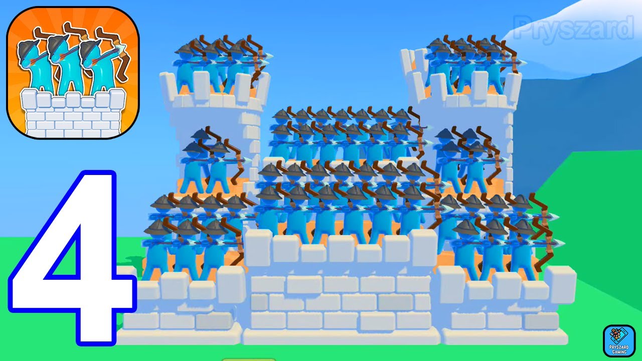 Archery Bastions: Castle War - Gameplay Walkthrough Part 4 Levels 25-31 ...