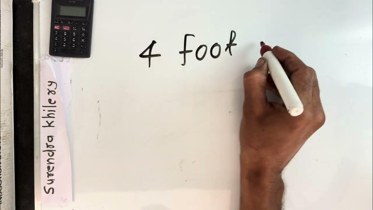 4 Foot Mein Kitne Sentimeter Hote Hain Maths Hindi YouTube 4-foot-mein-kitne-sentimeter-hote-hain-maths-hindi-youtube