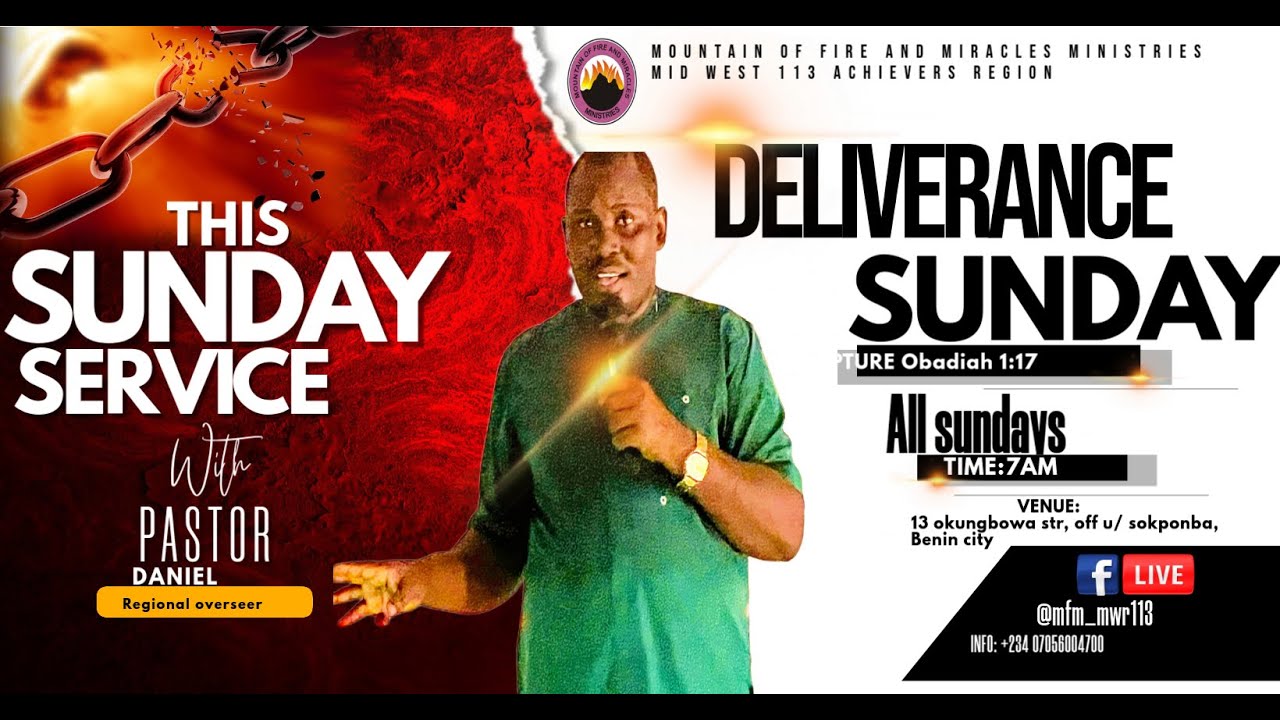 SPECIAL DELIVERANCE SUNDAY SERVICE 26-01-2025 - YouTube
