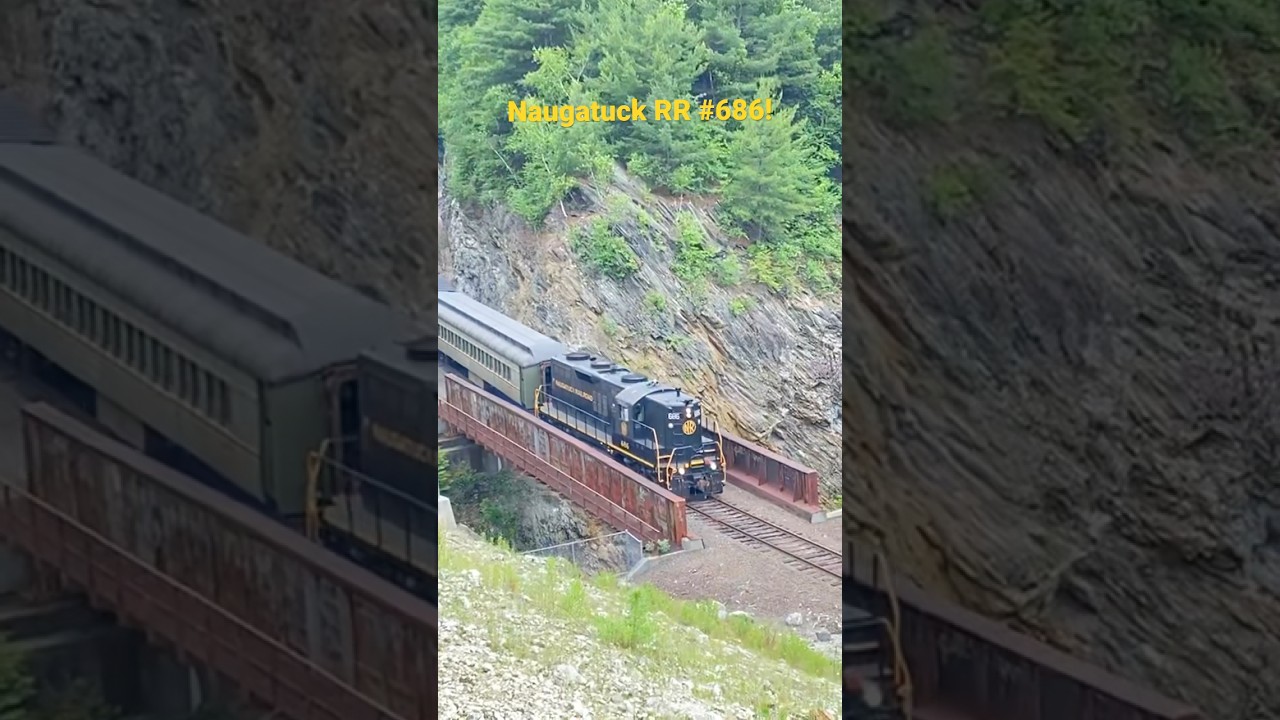😀Former N&W Locomotive Climbing Thomaston Dam! - YouTube