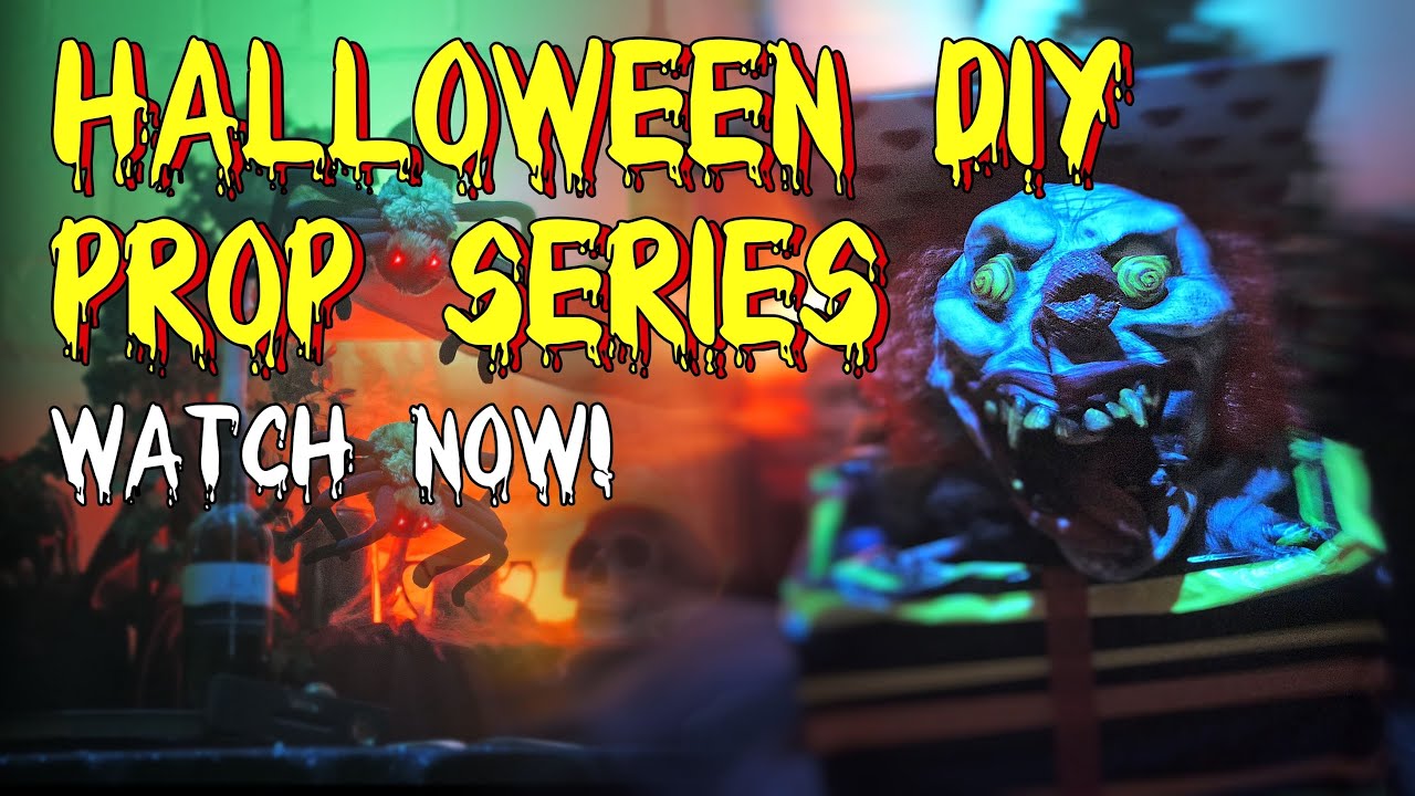 4 Easy Halloween Props You Can Make at Home 🎃 | Halloween DIY Prop ...