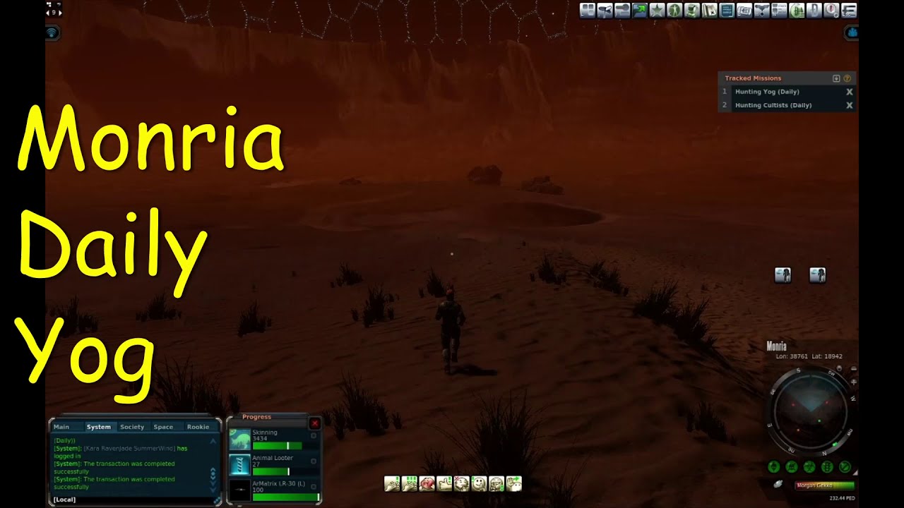 Entropia Universe: Monria Daily: Yog (V109) - YouTube