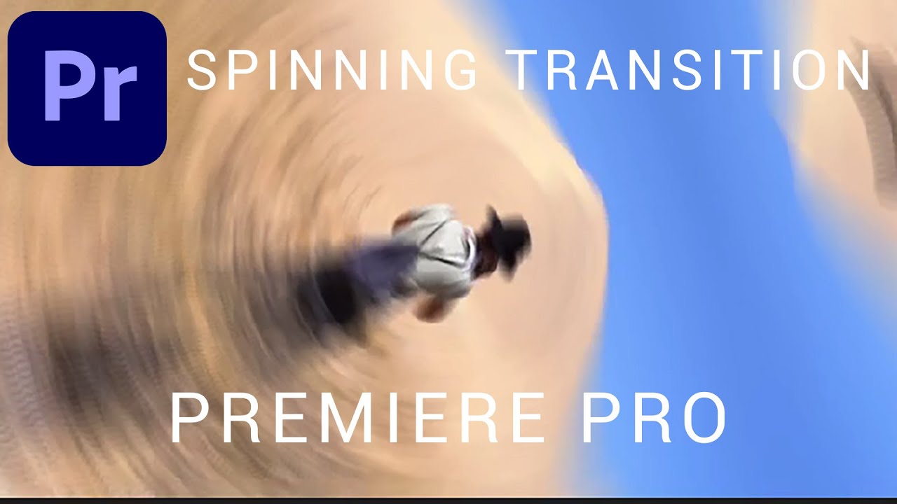 Create A Spinning Transition in Premiere Pro - YouTube